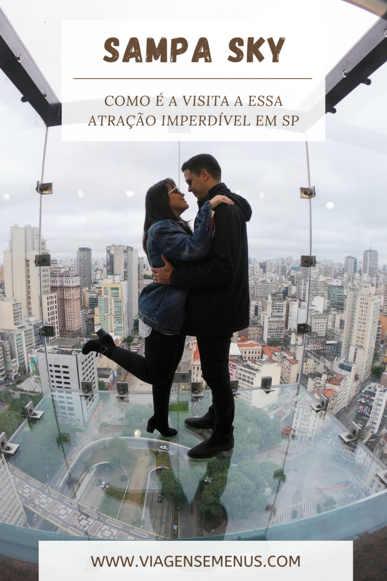 Sampa Sky - como é a visita ao mirante todo de vidro em São Paulo