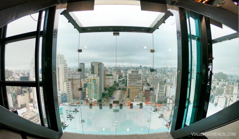 Sampa Sky - como é a visita ao mirante todo de vidro em São Paulo